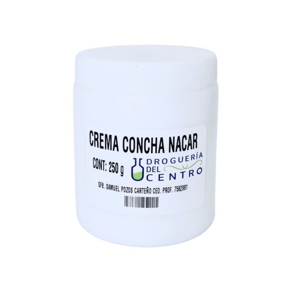 Crema Concha Nácar | Drogueria del Centro